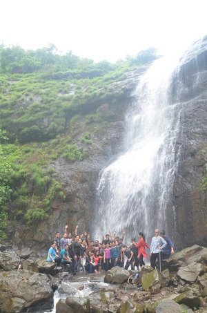 Diksal Waterfall Rappelling Bhivpuri